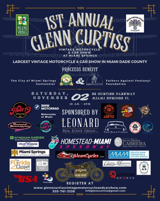 1st Annual Glenn Curtiss Car Show - Renndvous Events